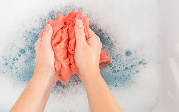 The Hand Wash Cycle On A Washing Machine