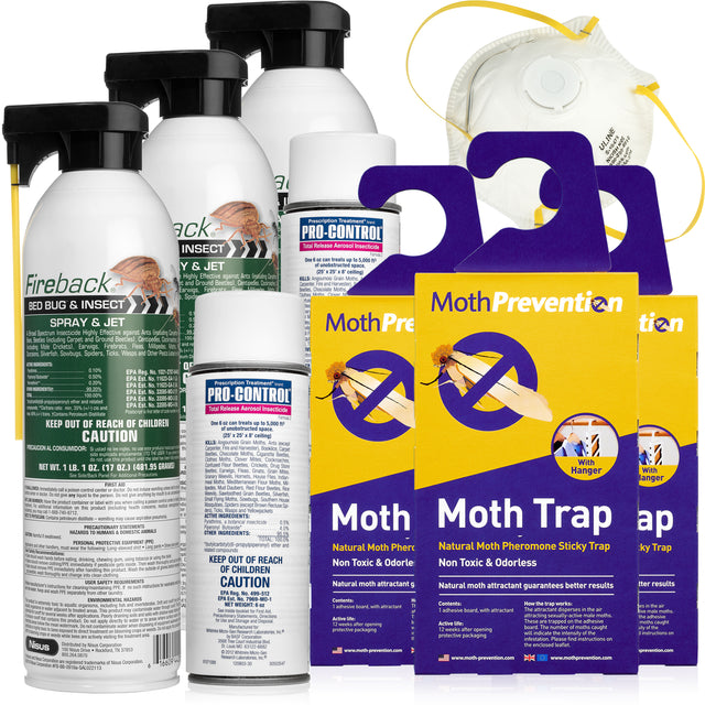 How To Get Rid Of Moth Larvae In Your Home - Identification & Removal